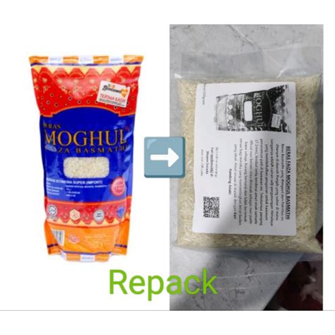 Faiza Moghul Basmathi Rice Beras Basmati 1kg250gram500gram Shopee