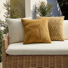 Outdoor Retro Texture Pillow Set West Elm