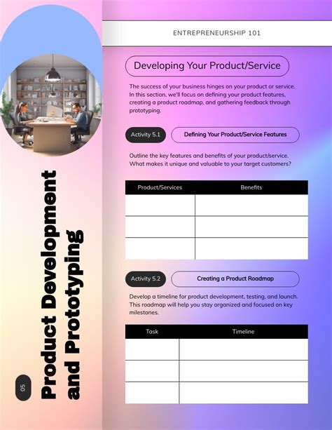 Entrepreneurship Workbook Template | Visme