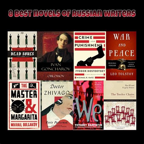 8 Best Novels Of Russian Writers Dostoyevsky Books Inspirational