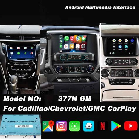 Interface Gmc Chevrolet Cadillac 2014 2017 4gb Ram 64gb Memory Carplay Shashat Kuwait
