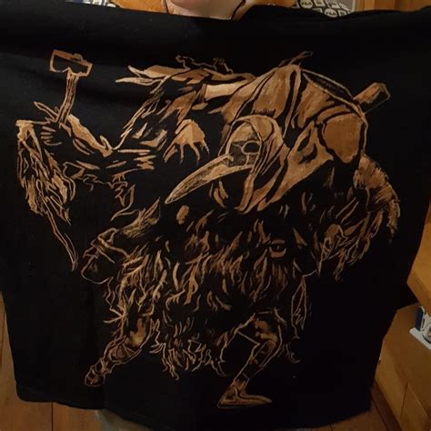 My Girlfriend Made Me A Scrapbeak Shirt They Used Bleach For It R