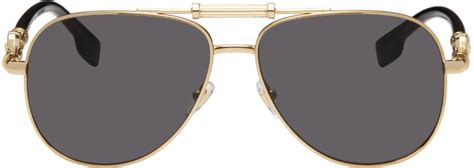 Versace Gold Medusa Polis Sunglasses Versace
