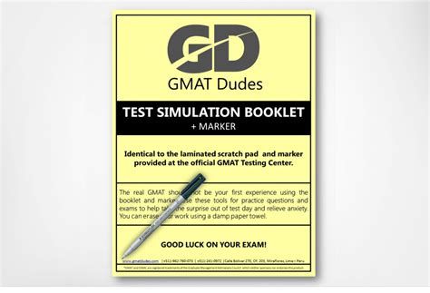 Gmat Dudes Booklet Gd Test Prep