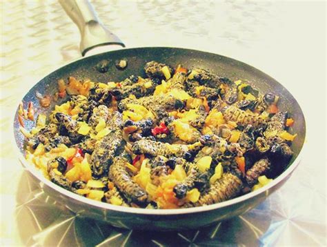Aaa Kitchen Recipes Mopani Worms In Hot Chilli Sauce 1africa