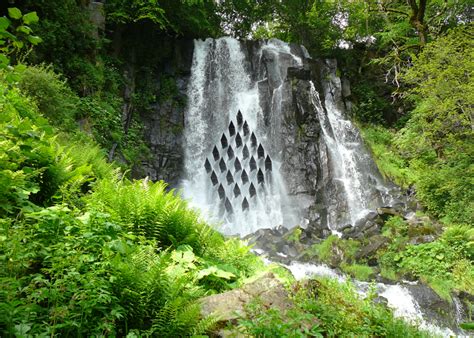 Les Cascadeurs By Laurent Gongora Interrupts The Flow Of A Waterfall
