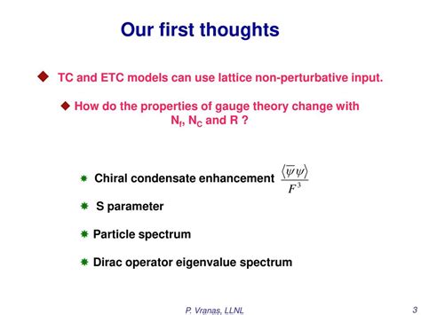 condensate enhancement for mass generation in su 3 gauge theory ppt
