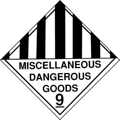 Dangerous Goods Class 9 Miscellaneous Goods Rmotion