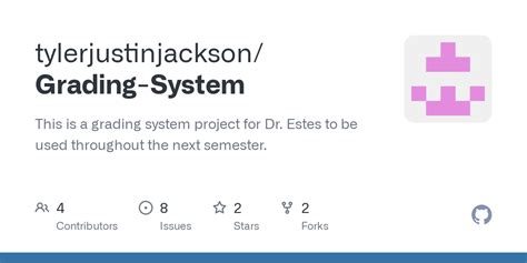 Github Tylerjustinjacksongrading System This Is A Grading System