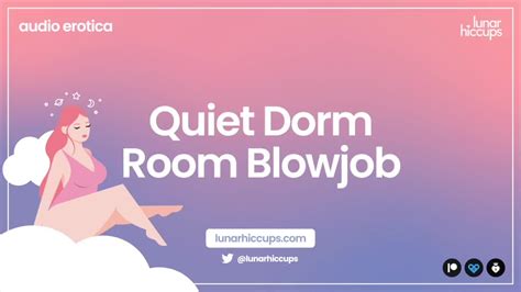 Asmr Quiet Dormitory Apartment Blowjob Audio Roleplay