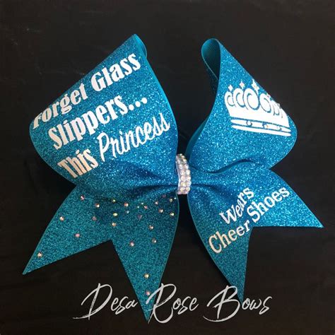 Cheer Bows With Quotes