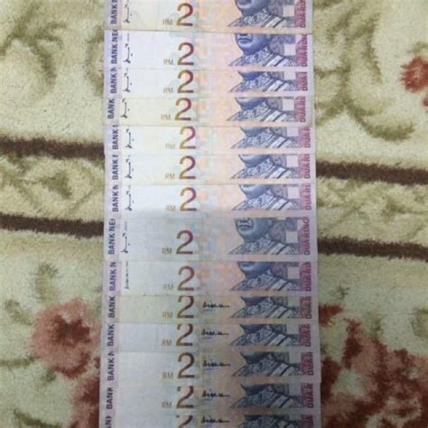 Old Notes Duit Lama Rm1 Rm2 Rm5 Rm10 Hobbies And Toys Collectibles