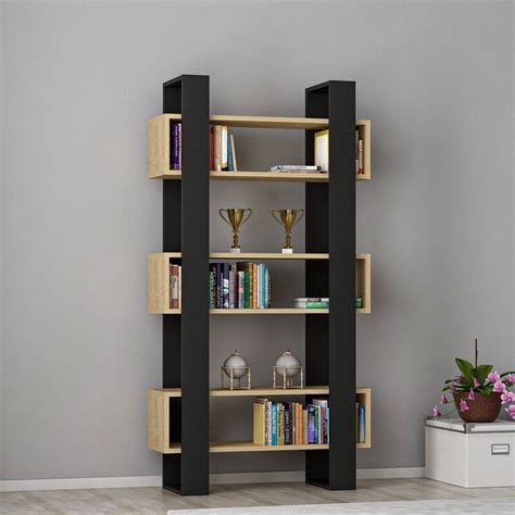 17 Stories Amadio Bookcase Uk Mobilier De Salon Meubles