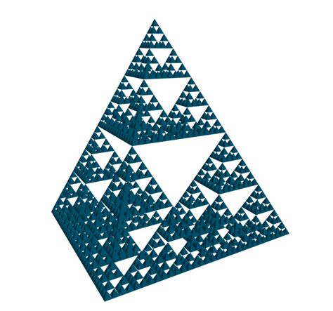 Fractal Geometry Menger Sponge