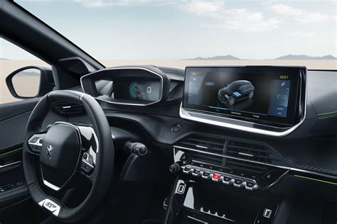 Peugeot E 208 All Electric Compact Car With 400 Km Range