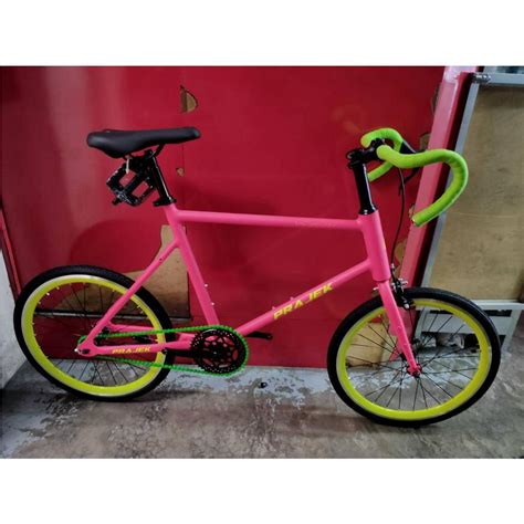 Fixie Bike Size 20 Alloy Frame Smooth Welding Shopee Philippines