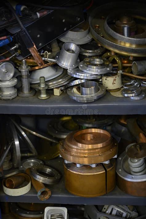 Shelf With Spare Parts For Industrial High Voltage Electron Accelerator