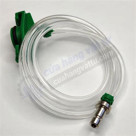 Dây ống Bơm Keo đầu Kim Loại Gắn Xi Lanh 5cc 10cc 30cc 55cc 70cc