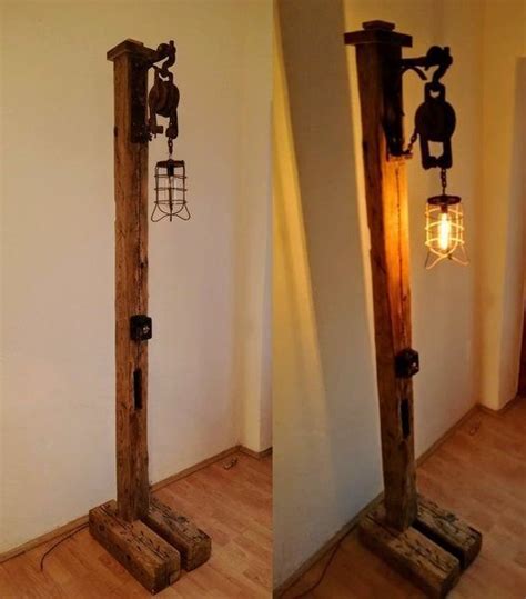 Rustic Floor Lamps Rustic Flooring Wood Floor Lamp