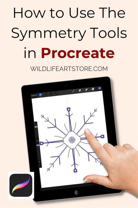 How To Use The Symmetry Tools In Procreate Mirror Tool Artofit