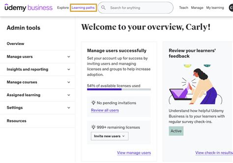 Skills Mapping And Ai Powered Learning Paths Udemy Business