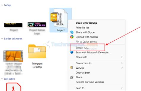 Open Zip Or RAR Files Without WinZip And WinRAR In Windows