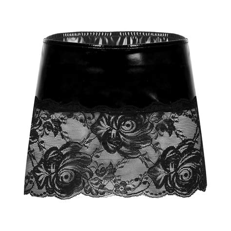 Micro Lace See Through Skirt Free Shipping