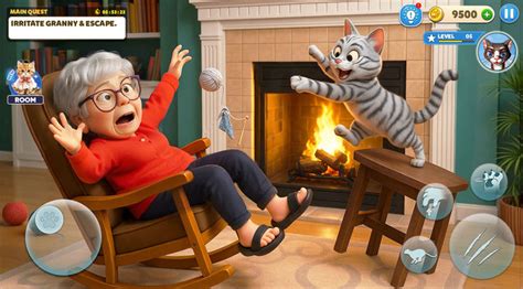 Naughty Cat Sim Granny Pranks 最新バージョン Androidios用 Taptap