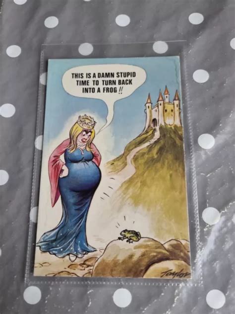 Vintage Saucy Seaside Comic Postcard Bamforth Black Triangle No 891 By Taylor Eur 1 15 Picclick Fr