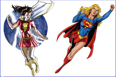 Mary Marvel Vs Supergirl Battles Comic Vine