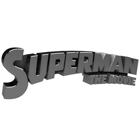 Datei Stl 3d Multicolor Logosign Superman Der Film 🦸‍♂️・design Für