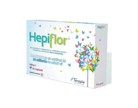 Hepiflor 10 Capsule Terapia Catenaro