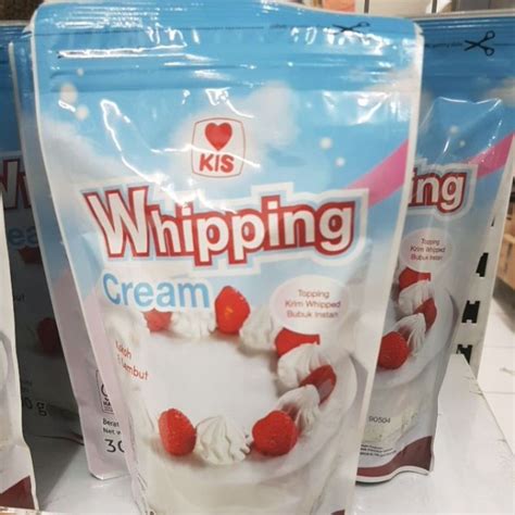Jual Whipping Cream Kis 200gr Shopee Indonesia