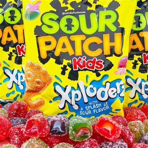 Sour Patch Xploderz Gummy Sweets 184g Bag
