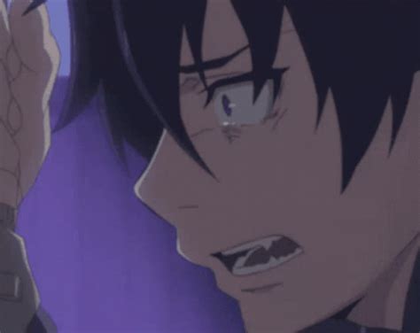 Sad Anime Boy Crying With Anger 