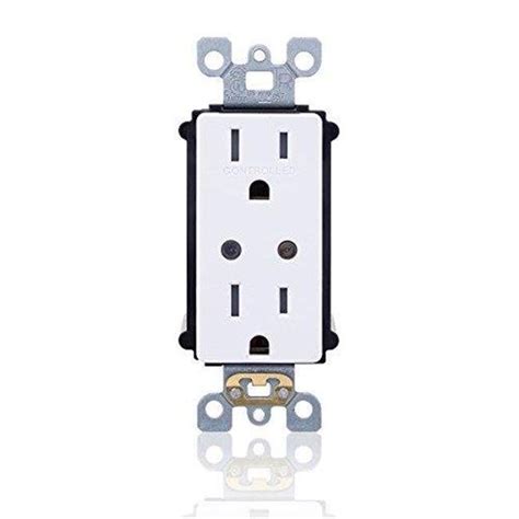 Leviton Lvwsg15dz Levnet Enocean Split Duplex Receptacle