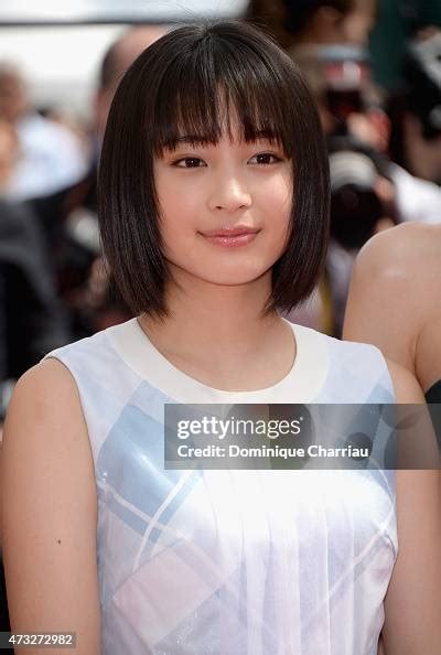 Actress Suzu Hirose Attends The Umimachi Diary Premiere During The