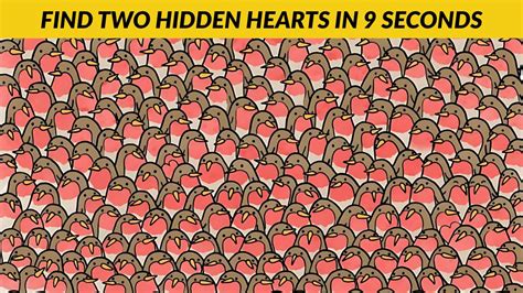 Visual Illusion Only Those With 𝟮𝟬 𝟮𝟬 Vision Can Find The Two Hidden