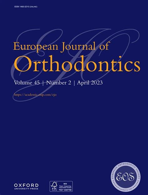 European Journal Of Orthodontics：医学sci期刊介绍