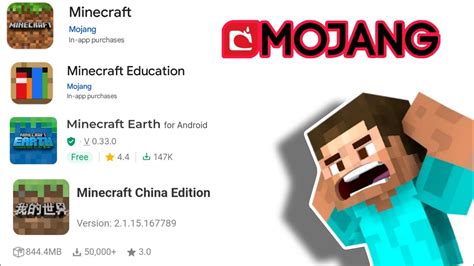 Trying Minecraft Mojang All Games In One Video🤯 Youtube