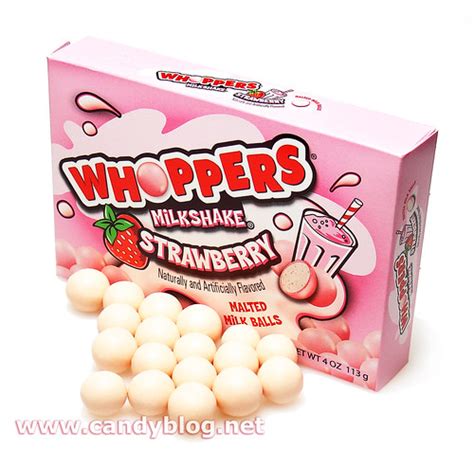 Whoppers Milkshake Strawberry Candy Blog
