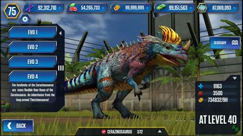 Cerazinosaurusjw Tg Jurassic Park Wiki Fandom Pack Of Cards