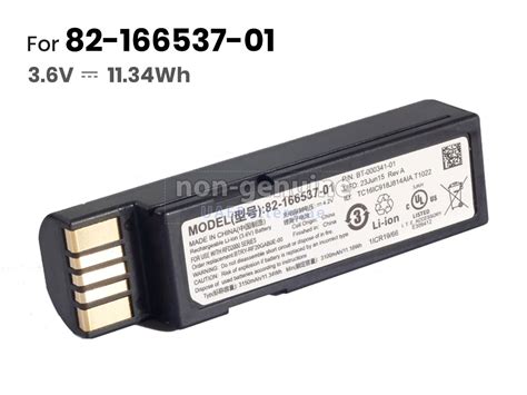 Zebra 82 166537 01 Replacement Battery Uaebattery