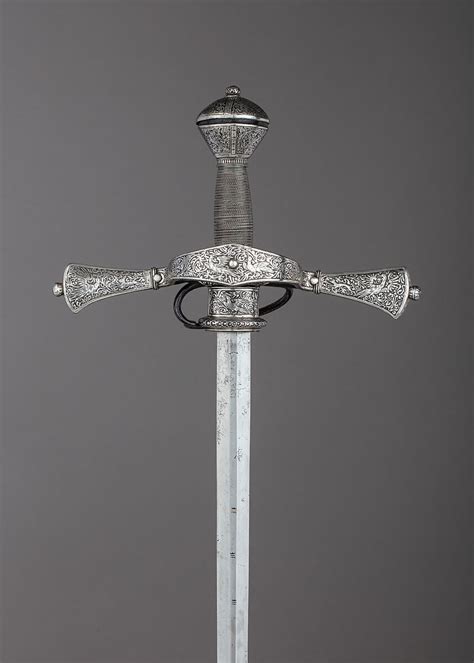 Estoc Thrusting Sword German Saxony The Metropolitan Museum Of Art