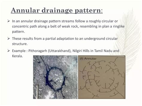 Types Drainage Pattern Presentation Pdf