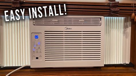 How To Install Midea 5000 Btu Window Air Conditioner Model Maw05r1wwt