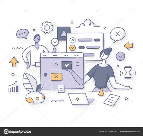 Planning And Scheduling Task Concept Stock Vector By ©koctia 270344150