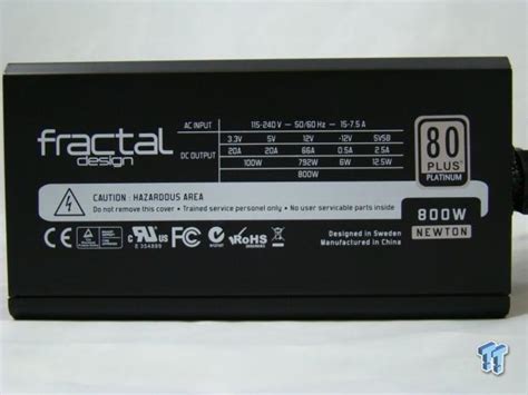 Fractal Design Newton R3 800 Watt 80 Plus Platinum Power Supply Review