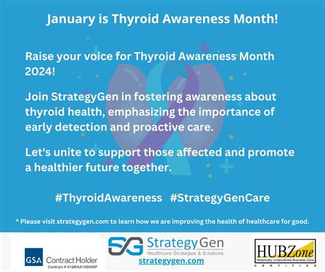 Thyroid Awareness Month Strategygen Co