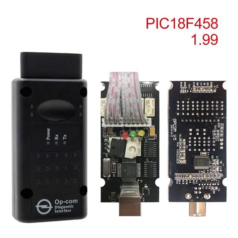2021 2018 opcom v1 99 with pic18f458 chip diagnostic tool op com v1 99